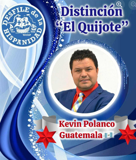 Kevin Polanco recibe el premio “Quijote de la Mancha” en el Desfile de ...